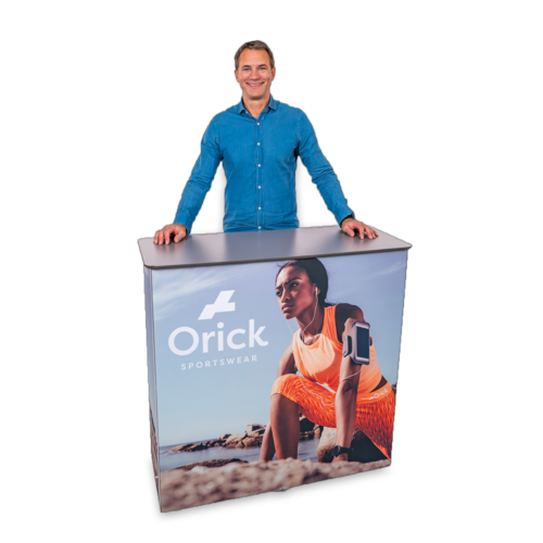 Mässbord Fold Out Counter, tryckta tygbilder ingår, billigt pris ...