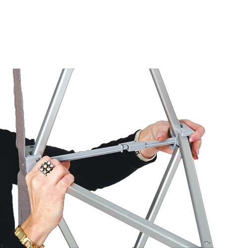Pop Up Travel Case Rak mässmonter med tryck | Gdirekt.se